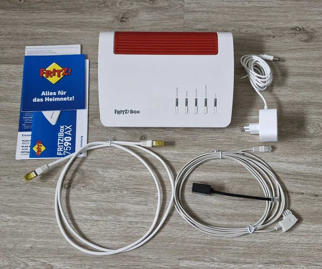 AVM FRITZ!BOX 7590 AX V2 (Wi-Fi 6) in OVP EUR 170,00 - PicClick DE