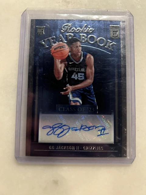 GG JACKSON II 2023-24 Donruss Elite Rookie Annuario Autografo Rc Auto ...