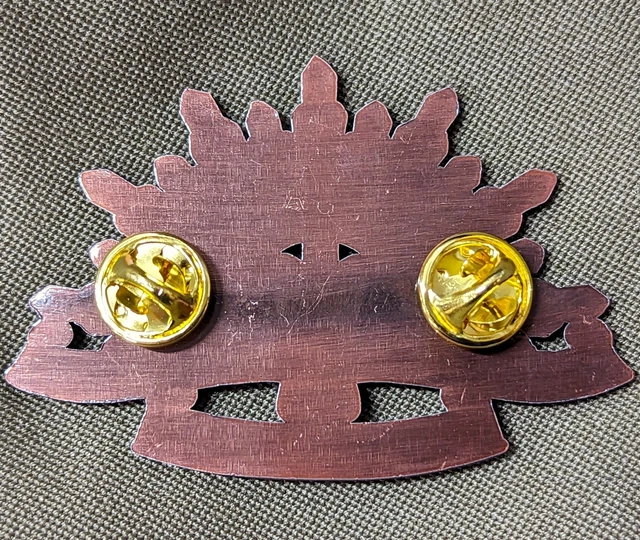 RISING SUN HAT badge for uniform Australian army 3rd type WW1 WW2 brown ...