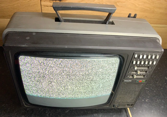 VINTAGE PHILIPS 14CT3005/05S CRT TV Video Retro Gaming Display ...