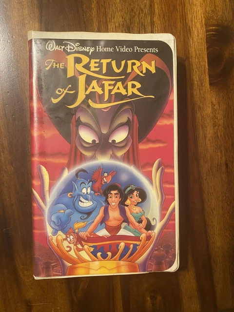 Walt Disney Aladdin The Return Of Jafar Vhs Video 2237 Pre Owned £11