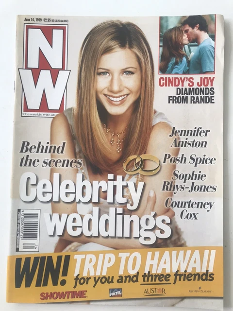 NW MAGAZINE 1999, Jennifer Aniston, Posh Spice, Christian Bale, Rachel ...