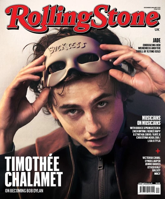 ROLLING STONE UK Magazine December 2024 /January 2025 Issue 20 Timothée ...