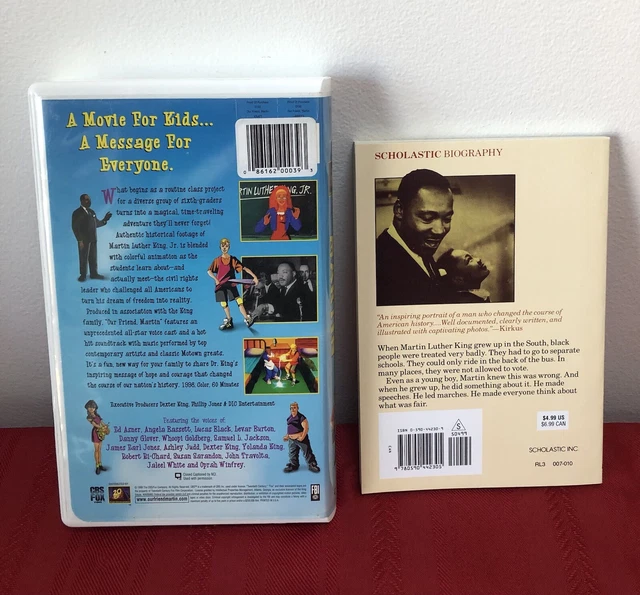 OUR FRIEND, MARTIN.... Luther King Jr Animated Movie Life of VHS & NEW ...