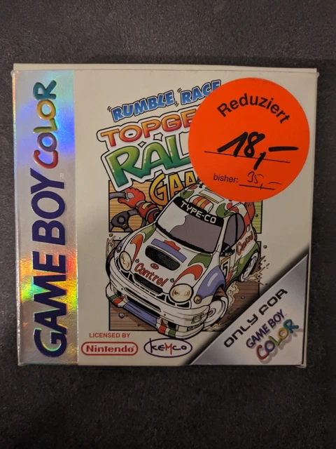 TOPGEAR RUMBLE RACE Gameboy Color Ovp Anleitung und Spiel EUR 39,99 ...