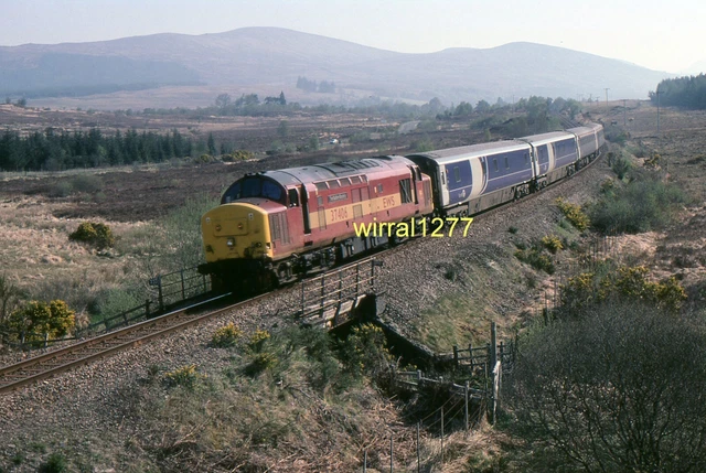 ORIGINAL RAILWAY SLIDE Class 37 37406 at Torlunby 09.05.06 £3.75 ...