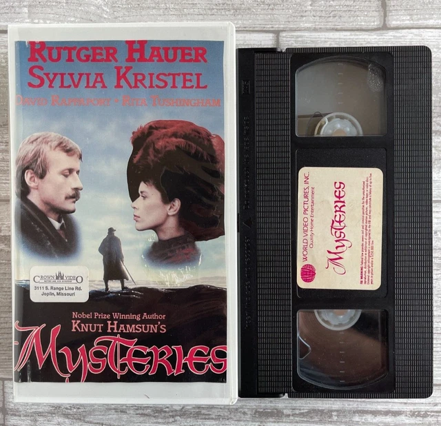 MYSTERIES VHS RUTGER Hauer Sylvia Kristel David Rappaport Rita ...