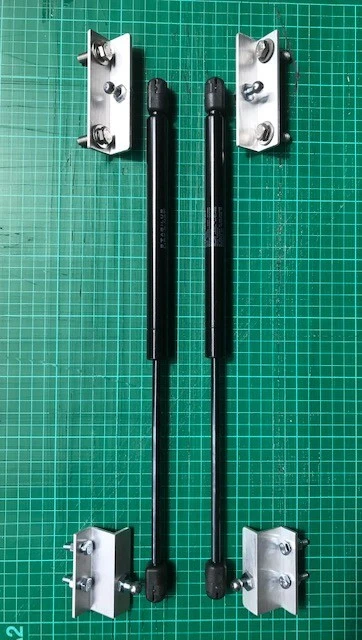 LAND ROVER SERIES catflap gas strut easy lift kit. £78.00 - PicClick UK