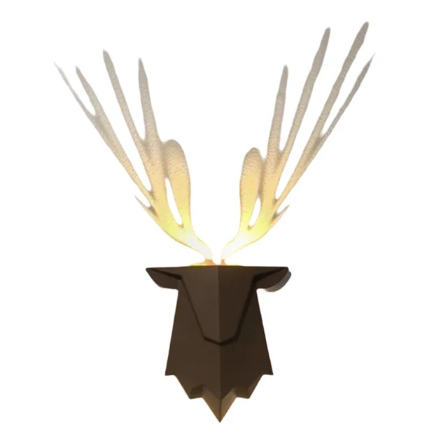 DEER SHADOW WALL Lamp Projection Atmosphere Projection Night Light ...