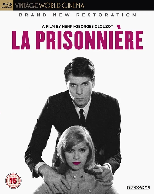 LA PRISONNIERE (BLU-RAY) Laurent Terzieff Elisabeth Wiener Bernard ...