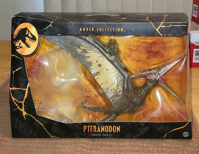 FIGURINE POSABLE DINOSAURE Jurassic Park III Amber Collection ...