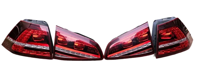VW GOLF MK7 Gtd Set Of 4 Rear Led Lights £199.00 - PicClick UK