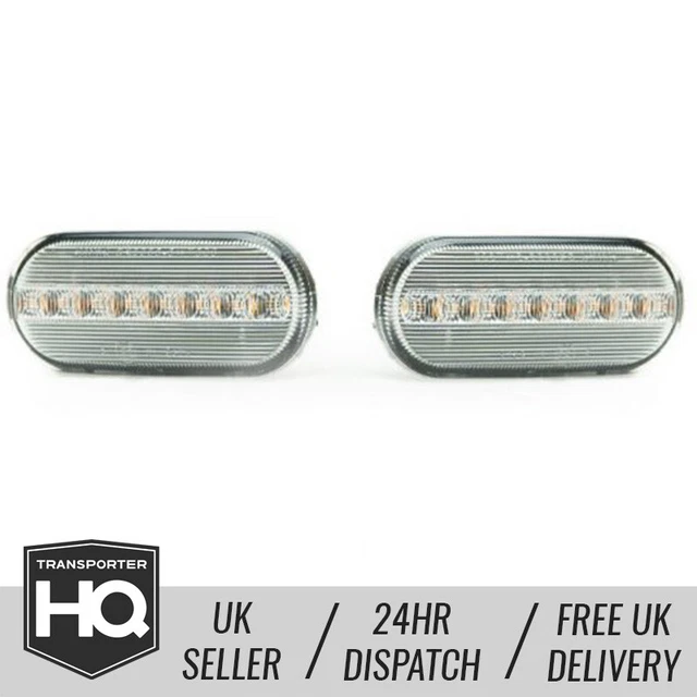VW T5 ULTRA BRIGHT Sequential LED Side Repeaters – CLEAR £42.95 ...