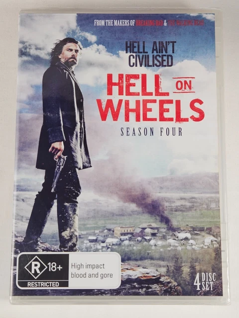 HELL ON WHEELS: Season 4 DVD (New & Sealed) Region 4 £18.25 - PicClick UK
