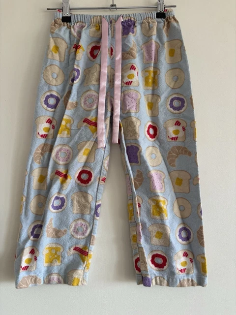 PETER ALEXANDER GIRLS Pyjama Pants Size 5 Blue Cotton Flannelette ...