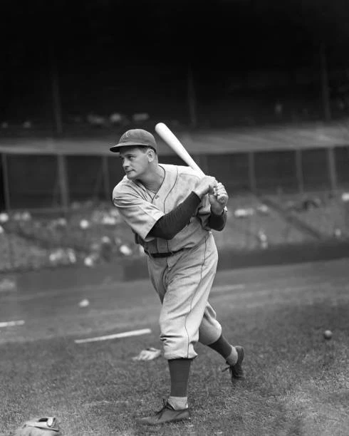 ROBERT L JOHNSON of the Philadelphia Athletics in 1939 Baseball Old ...