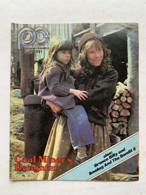 COAL MINER'S DAUGHTER - Premium Channels Cable Guide July 1981 £7.84 ...