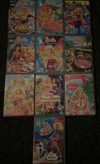BARBIE DVD BUNDLE - Classic Movie Collection & So Much More! Used - 10 ...