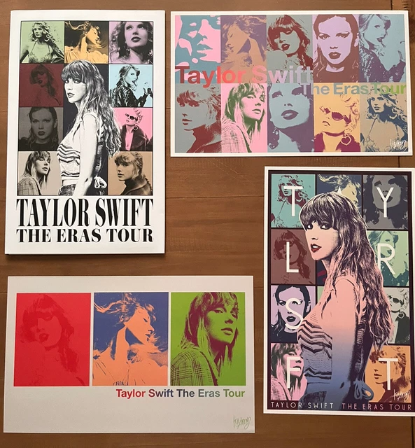 TAYLOR SWIFT THE Eras Tour VIP Merch Box Exclusive 3 Poster set - No ...