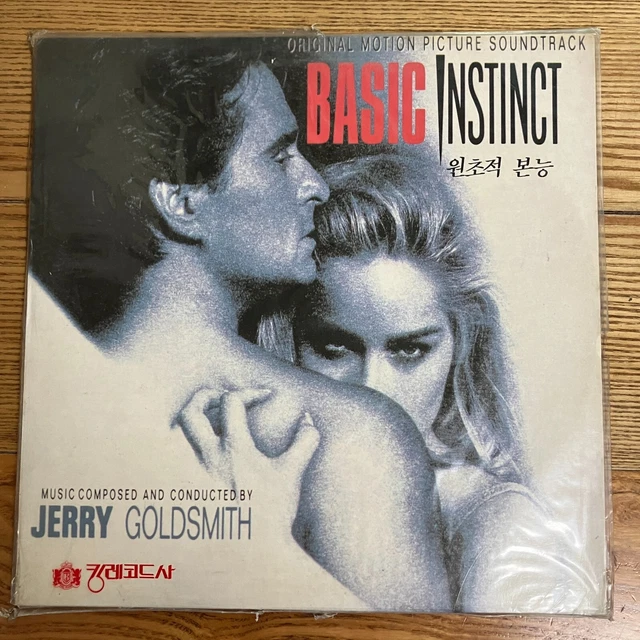 JERRY GOLDSMITH - Basic Instinct OST Soundtrack 1992 Corée LP vinyle ...