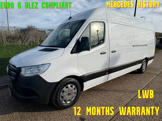 MERCEDES SPRINTER 314 Lwb Euro 6 Ulez Compliant Service History New Mot ...