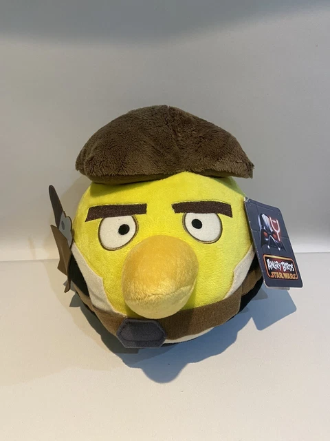 ANGRY BIRDS STAR Wars II Large 8" Cuddly Toy/ Soft Plush Toy - Han Solo ...
