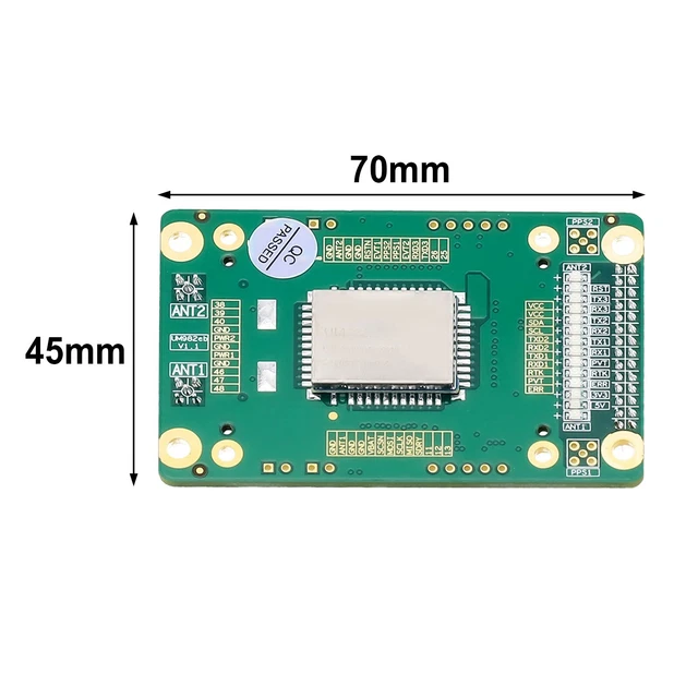 CARTE DIFFÉRENTIELLE GNSS RTK couleur verte pour design élégant ...