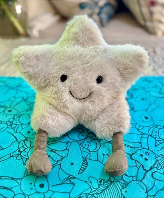 JELLYCAT 24CM CREAM Star Amuseable Astronomer Plush, Christmas Gift w ...