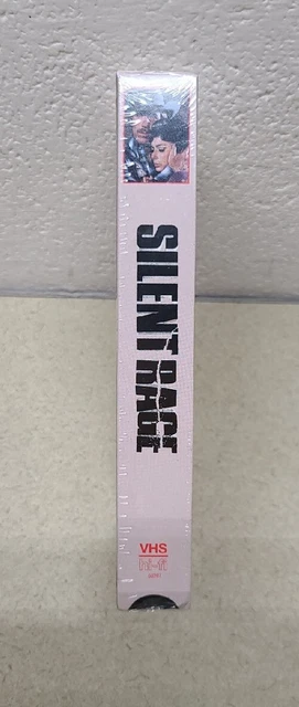 SILENT RAGE VHS Tape Horror Scifi Karate Kung Fu Movie Chuck Norris NEW ...