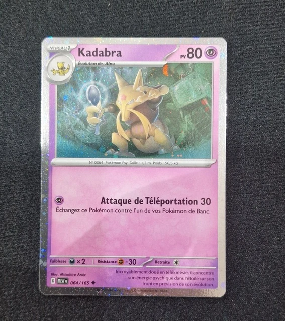 CARTE POKEMON KADABRA 064/165 PROMO HOLO EV3.5 MEW 151 FR NEUF EUR 1,00 - PicClick FR