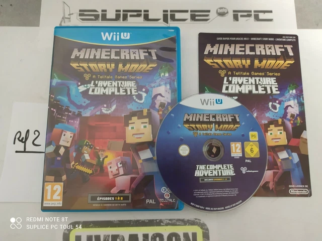 MINECRAFT STORY MODE L'AVENTURE COMPLETE EPISODES 1 à 8 REF 2 - Wii U ...