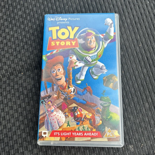 TOY STORY VHS Video 1995 Movie Cert PG Walt Disney Pictures Tom Hanks £ ...