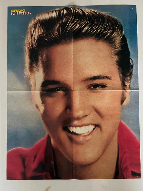 BRAVO POSTER ELVIS PRESLEY Rückseite KIM WILDE EUR 5,99 - PicClick DE