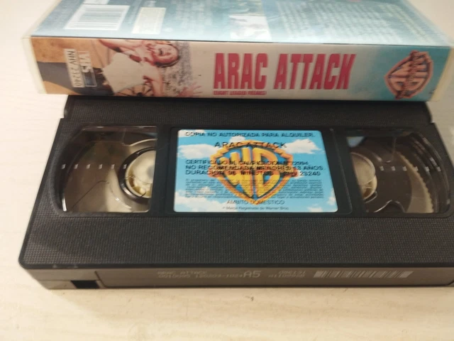 ARAC ATTACK EIGHT Legged Freaks 2003 Terror - VHS Tape Spanish 3T $44. ...