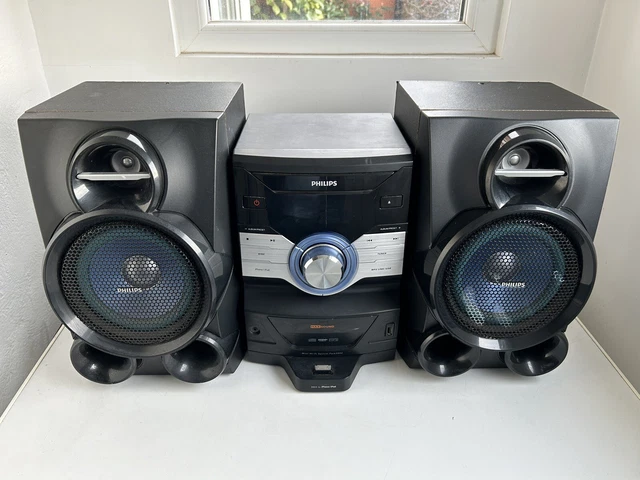 PHILIPS FWM400D HIFI System - CD/USB/Radio - Speakers - Tested - GP119Z ...