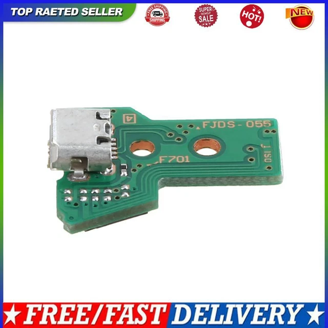 JDS-055 USB CHARGING Port Socket Circuit Board Repair Part for PS4 ...