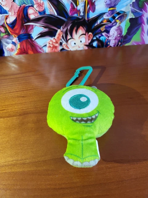 2020 Mcdonalds Disney Pixar Monsters Inc Mike Wazowski Plush Keychain £