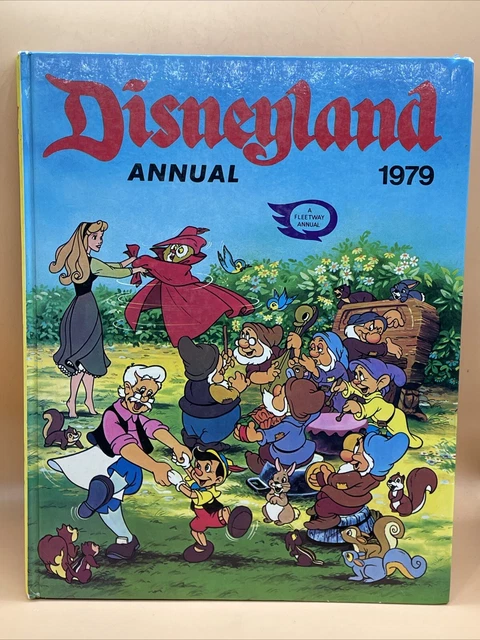 DISNEYLAND ANNUAL 1979 Winnie Pooh Dumbo Peter Pan Short Story Disney ...