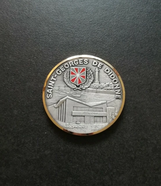 MÉDAILLE BRONZE VILLE de Saint George de didonne Nouvelle Aquitaine par ...
