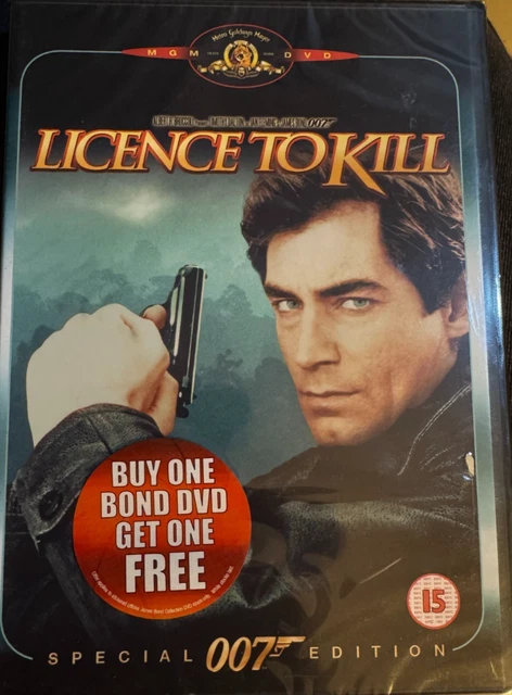 LICENCE TO KILL - Dvd Film New & Sealed With Free Uk Postage £4.35 ...