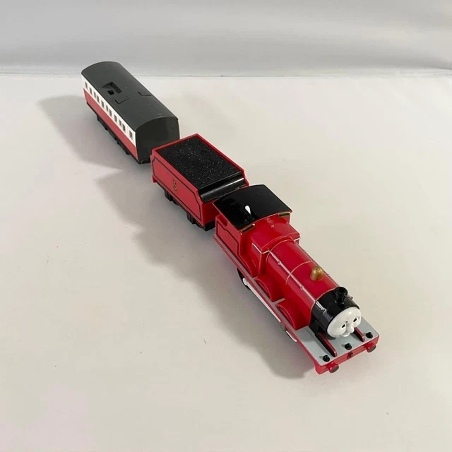 THOMAS & FRIENDS TOMY Plarail Speaking Japanese James Rare Train Engine ...