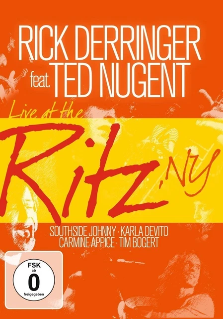 LIVE AT THE Ritz, NY (DVD) Rick Derringer Ted Nugent EUR 21,30 ...