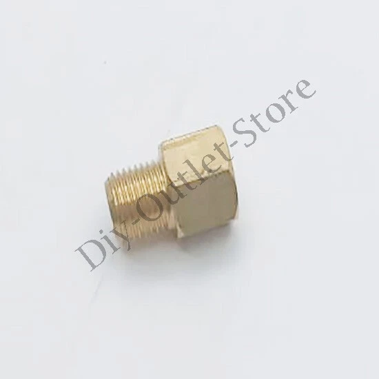 M10X1 STECKER - 1/16"NPT Buchse Reduzierstück Öldruckmesser Adapter Messing Sumpfstecker EUR 19 ...