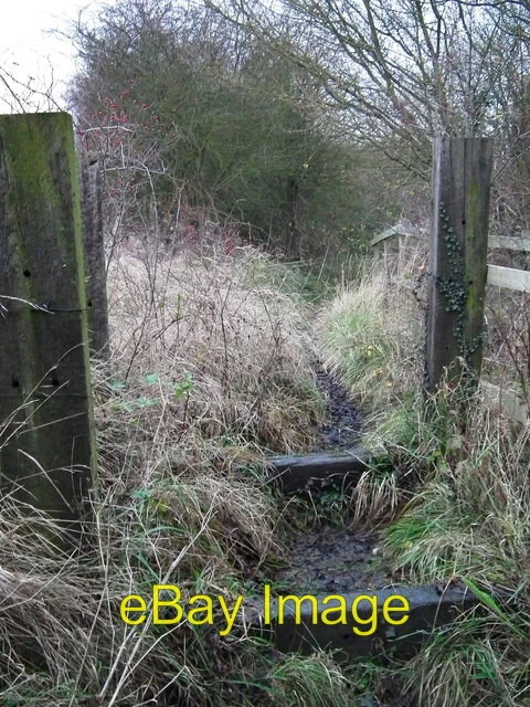 PHOTO 6X4 HORSE stile onto the disused railway Utterby Lincolnshire ...
