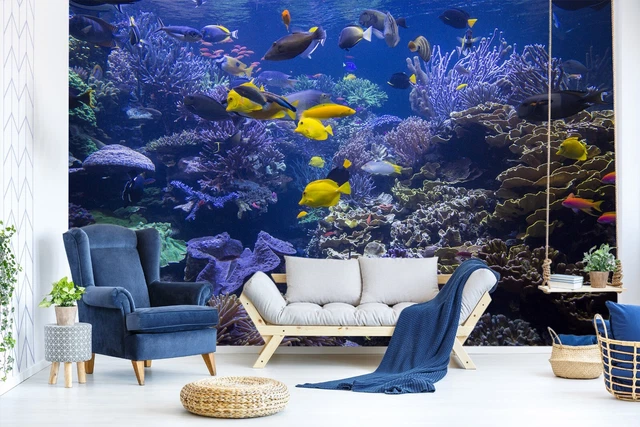 3D SEA FISH E045 Wallpaper Mural Paper Wall Print Indoor Murals CA ...