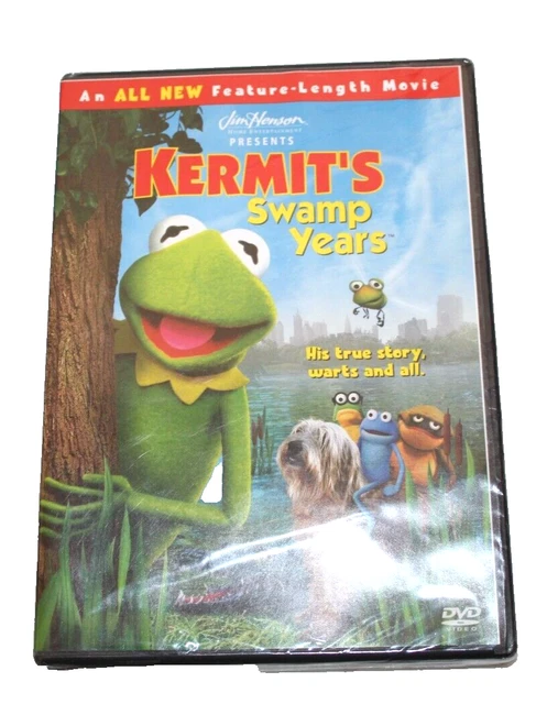KERMITS SWAMP YEARS DVD 2002 His True Story Warts And All Jim Henson ...