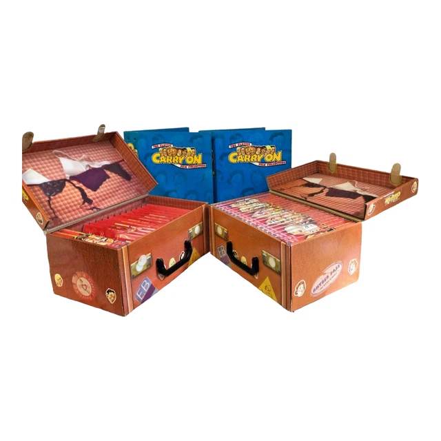 CARRY ON DVD Box Set collectors edition complete with Suitcases ...