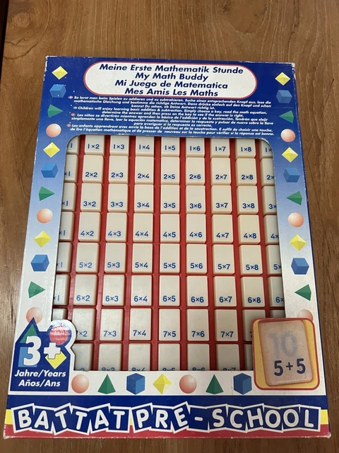 JEU POUR APPRENDRE les Tables de multiplications Calculs Maths EUR 1,00 ...