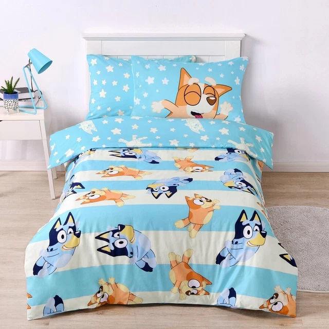 ~ BLUEY ~ Bluey & Friends Single Bed Quilt Cover Set ~ Bingo ~ $85.00 ...
