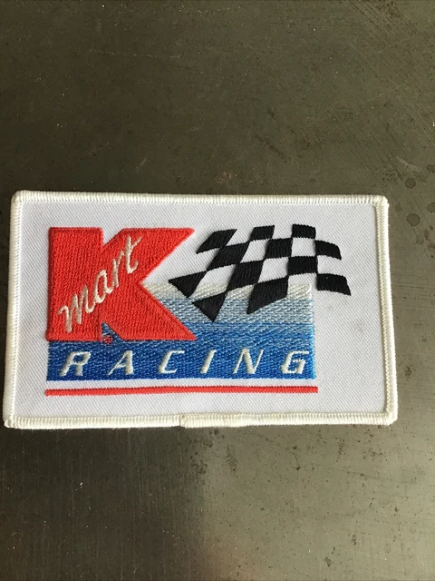 VINTAGE KMART RACING Patch Advertising NASCAR Collectible Original $9. ...